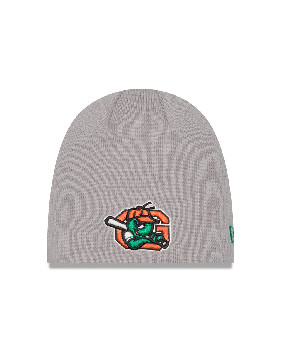 New Era Grey Knit Cap – Greensboro Grasshoppers
