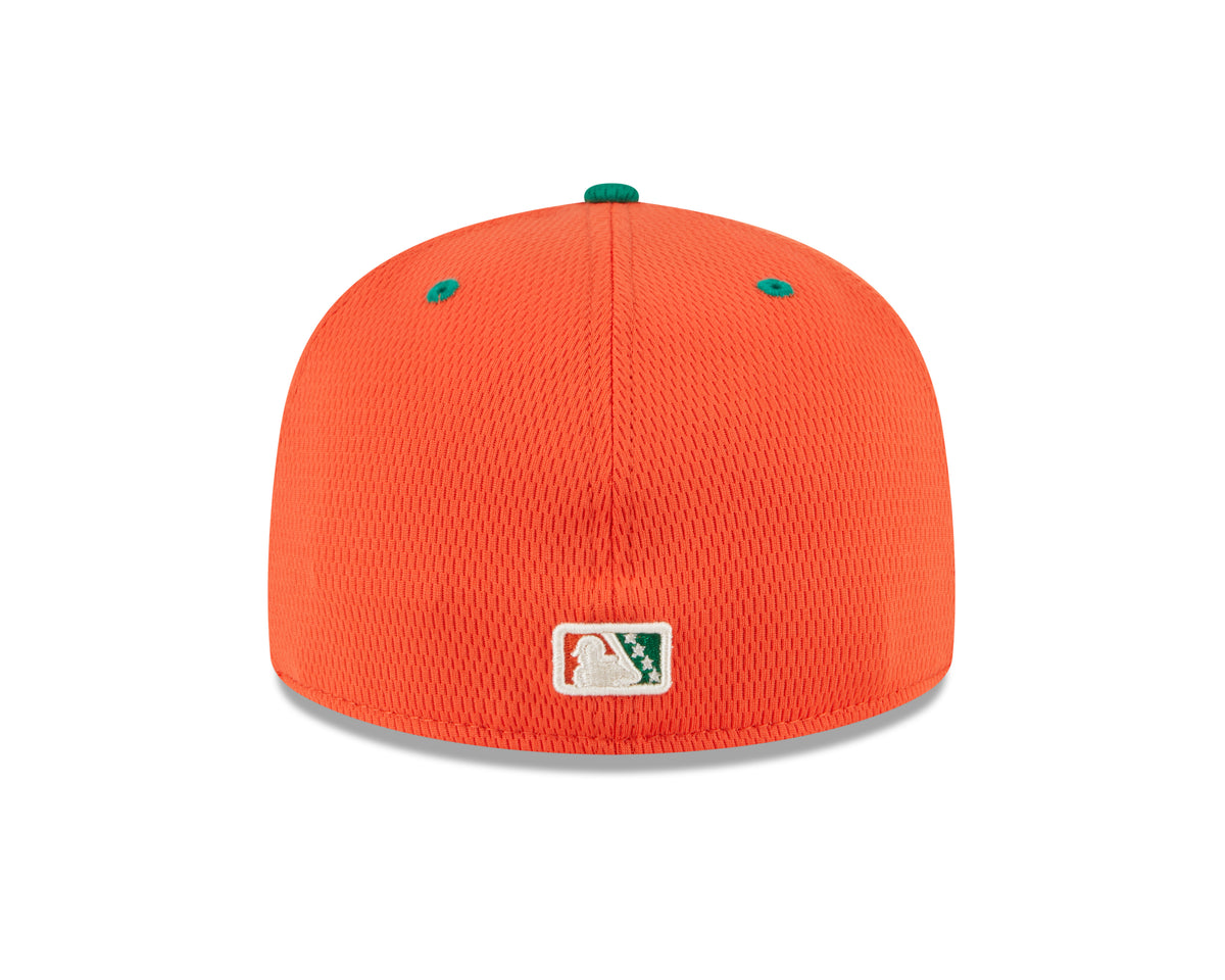 New Era 59Fifty On Field Batting Practice Cap – Greensboro Grasshoppers